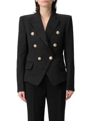 Balmain Balmain Double Breasted Blazer Black