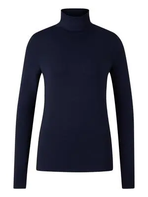 Bogner Katinka Long Sleeve Top - Navy Blue