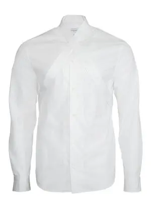 OFF-WHITE Emblem Heavycot Collar Shirt