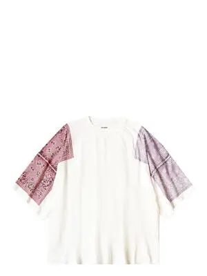 Kapital Jersey Bandanna Huge T-shirt - Purple