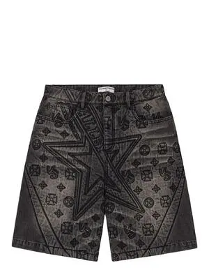 VALE FOREVER Spade Jorts - Black