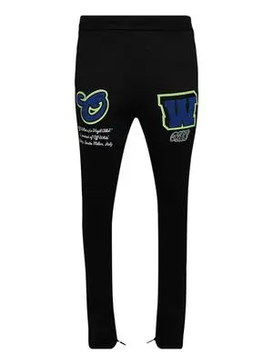 Off-White Skinny Trackpant - Black
