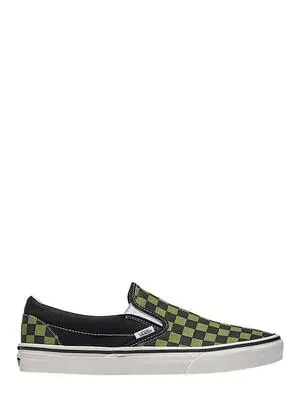 VANS Classic Slip-on Checkerboard - Green