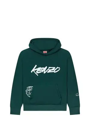 Kenzo Futura Padded Hoodie - Green