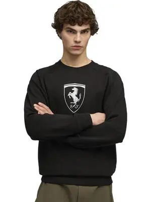 PUMA Scuderia Ferrari Motorsport Crew Neck Sweatshirt Black
