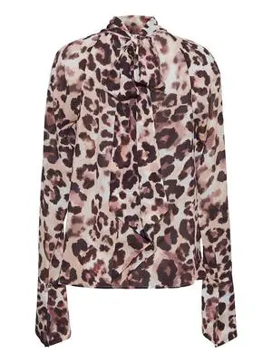 Cara Cara Sundance Top - Abstract Cheetah Ivory