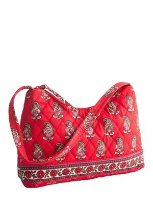 VERA BRADLEY Post Shoulder Bag - Red