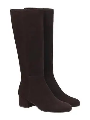 GIANVITO ROSSI Joelle 45 Boot - Brown Leather