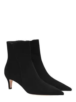 GIANVITO ROSSI Levy 55 Booties - Black Leather