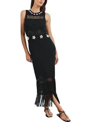 Rails Kiana Embellished Maxi Dress - Black