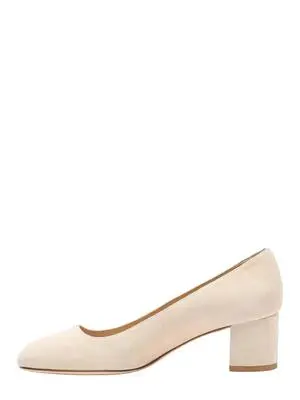 STUART WEITZMAN 50mm Maeve Suede Pumps - Neutrals
