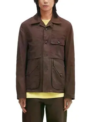 Kenzo Reversible Buttoned Jacket - Brown