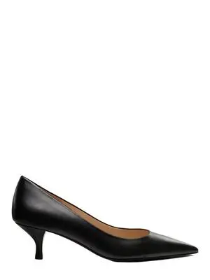 STUART WEITZMAN 50mm Pointed-toe Pumps - Black
