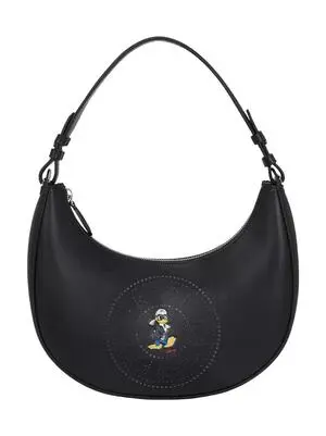 Karl Lagerfeld Moon Shoulder Bag - Black