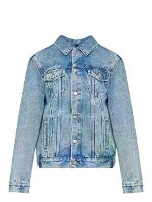 MAISON MARGIELA Denim Trucker Jacket - Blue