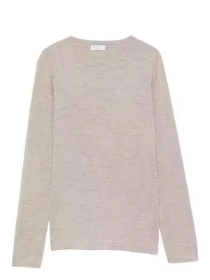 Brunello Cucinelli Long-sleeve Round-neck Sweater - Neutrals