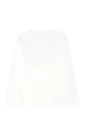 JIL SANDER Long-sleeve Cotton T-shirt - White