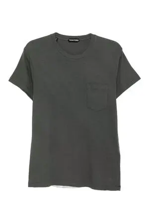 TOM FORD Cotton T-shirt - Grey
