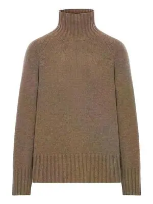 MAX MARA Turtleneck Ribbed Sweater
