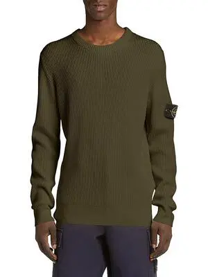 Stone Island Wool Sweater - Green