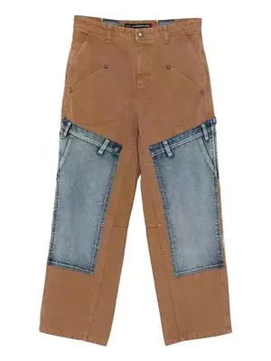Andersson Bell Patchwork Jeans - Brown
