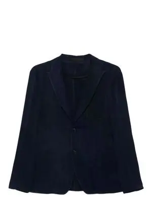Giorgio Armani Single-breasted Blazer - Blue