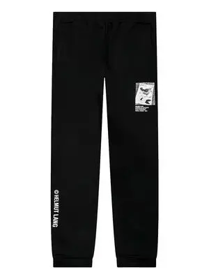 Helmut Lang Cotton Track Pants - Black