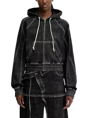 Ottolinger Zip-up Hoodie - Black