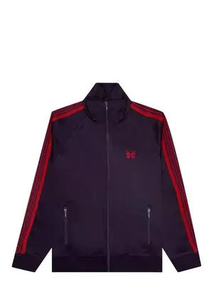 Needles Side-stripe Butterfly-embroidered Track Jacket - Purple