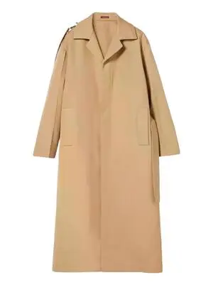 Gucci Belted Coat - Neutrals