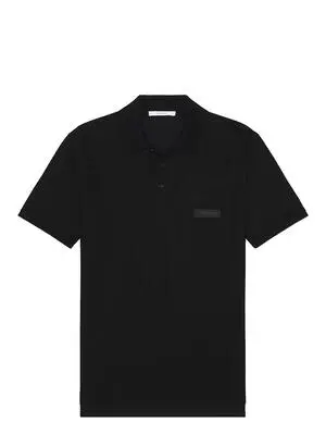 Givenchy Short Sleeve Polo - Black