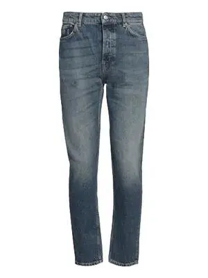 DEPARTMENT 5 Cotton Denim Tapered Jeans - Blue