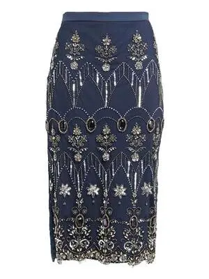 ELISABETTA FRANCHI Midi Flared Skirt