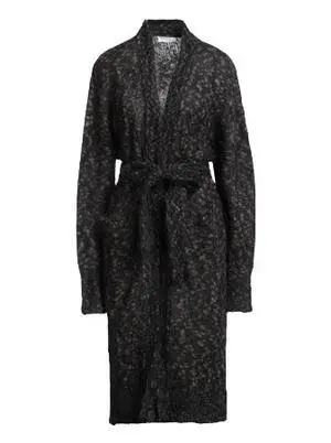 Majestic Filatures Mohair-blend Cardigan - Black