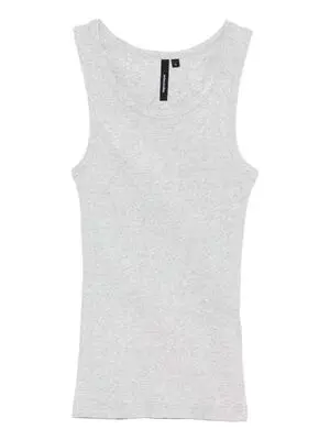 ENTIRE STUDIOS Ribbed Tank Top - Grey