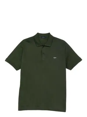 Paul & Shark Logo-embroidered Polo Shirt - Green