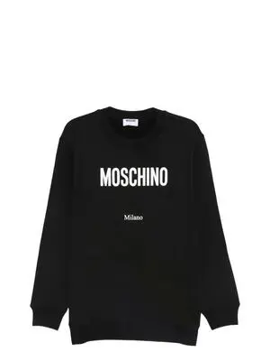 Moschino Logo-print Sweatshirt - Black