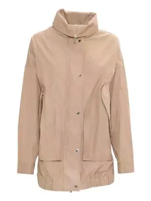 MOORER Olinda Drawstring-waist Jacket - Neutrals
