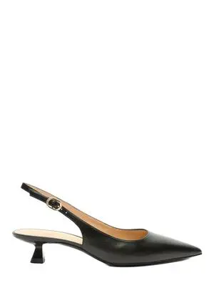 STUART WEITZMAN 35mm Sculpt Slingback Pumps - Black
