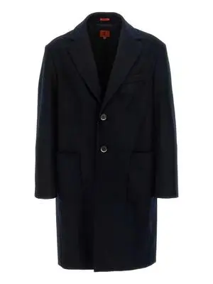 Barena Venezia Notched-lapel Wool-blend Coat - Blue