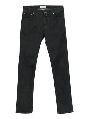 JACOB COHEN Dark Wash Five-Pocket Jeans