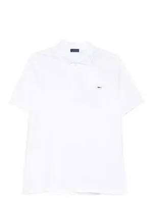 Paul & Shark Embroidered Cotton Polo Shirt - White