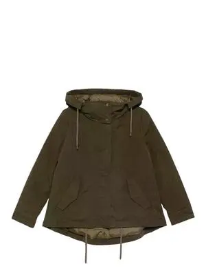 Herno Hooded Drawstring Jacket - Green