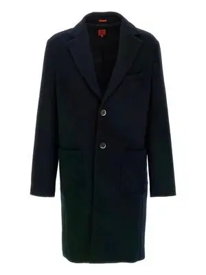 Barena Venezia Notched-lapel Wool-blend Coat - Black