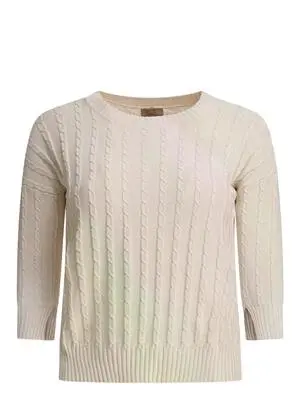 RAKKI Cable-Knit Cotton Sweater