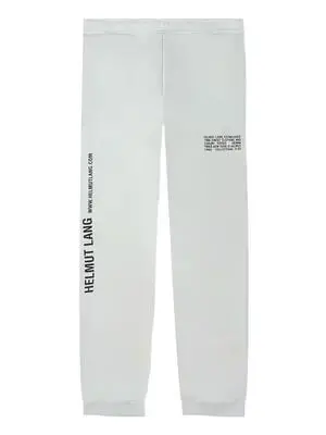 Helmut Lang Logo-print Joggers - White
