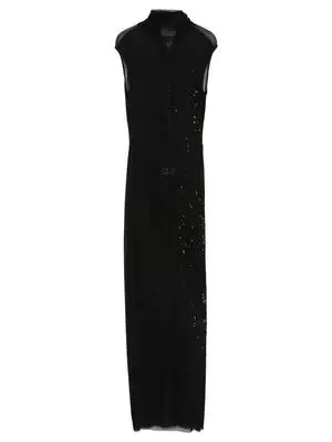 JEAN PAUL GAULTIER Sequin-embellished Maxi Dress - Black