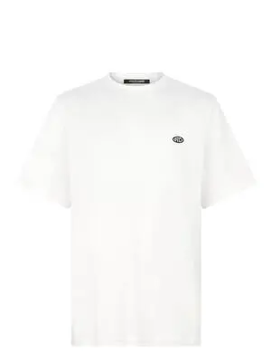 ROBERTO CAVALLI Embroidered-logo T-shirt