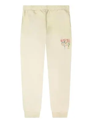 Helmut Lang Logo-print Joggers - Neutrals