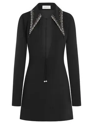 16Arlington Imre Embellished Mini Dress - Black